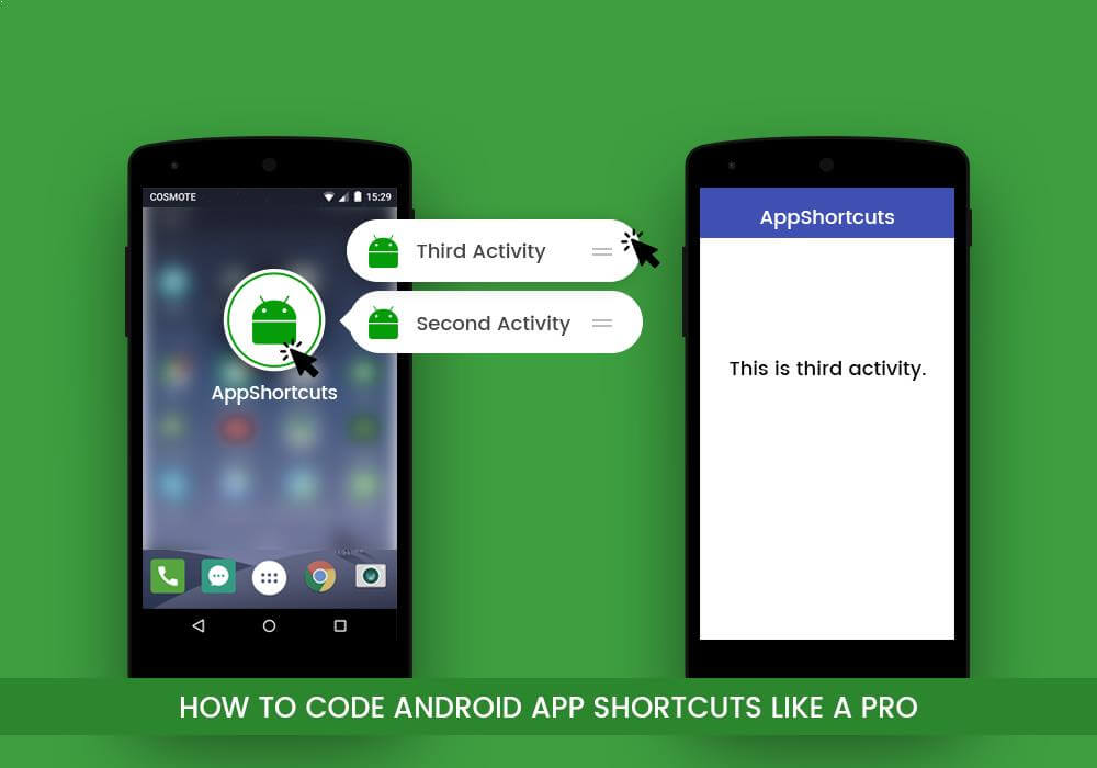 How to code android app shortcuts like a pro