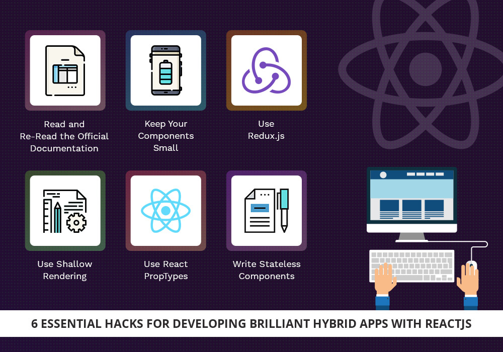 6 Essential Hacks For Developing Brilliant Hybrid Apps With Reactjs