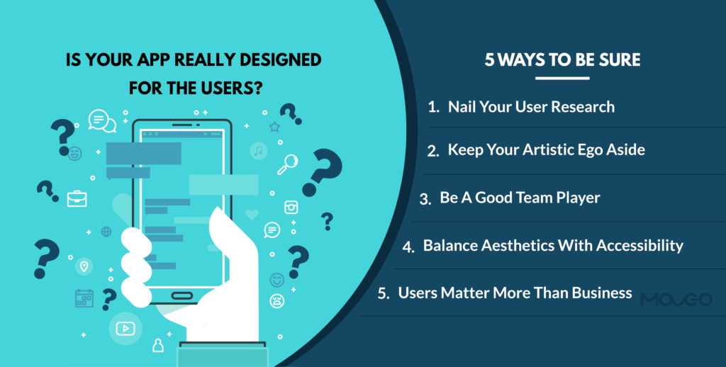 5 Ways To Be Sure That Your App Is Really Designed For The Users