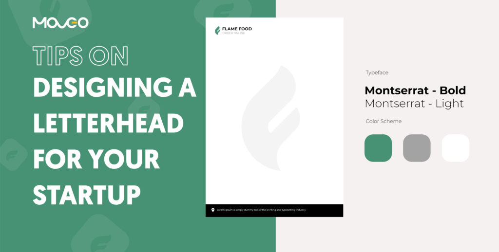 Tips On Designing A Letterhead For Your Startup